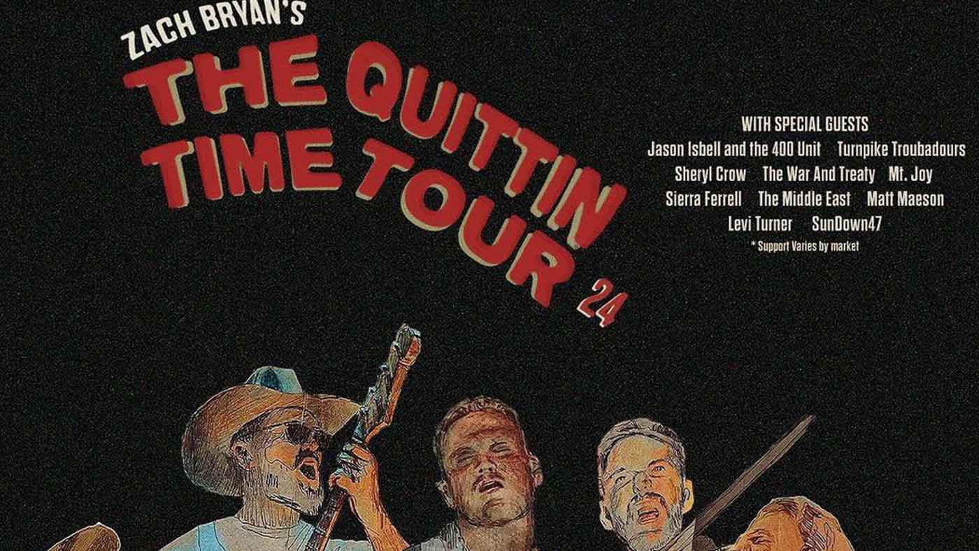 Zach Bryan’s ‘The Quittin Time Tour’ - Wild Country Radio